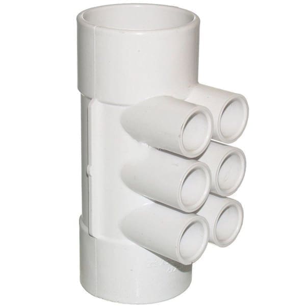 Hot Tub Compatible With Caldera Spas Manifold 2" S X S 6- 1/2" Ports ...