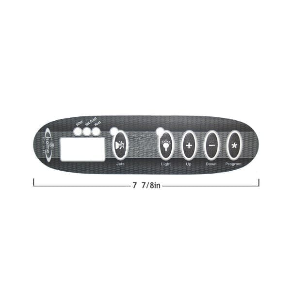 Hot Tub Compatible With Dimension One Spas Upper Control Inlay 1-Pump ...