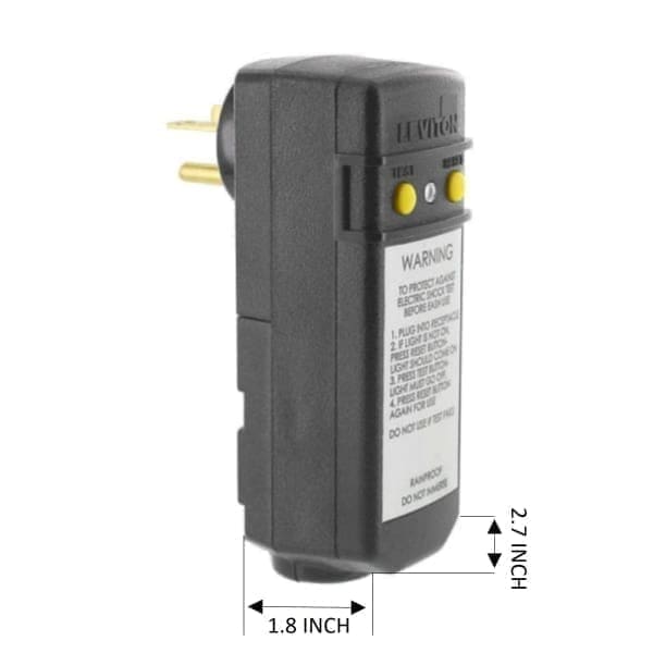 Hot Tub Compatible With Leviton GFCI Plug 120V 20 Amp DIY16793 – DIY ...
